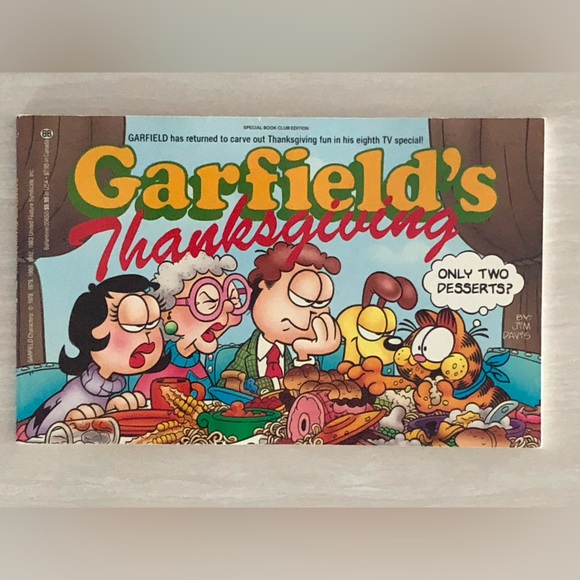 Other | Garfields Thanksgiving By Jim Davis Vintage Comic Book | Poshmark